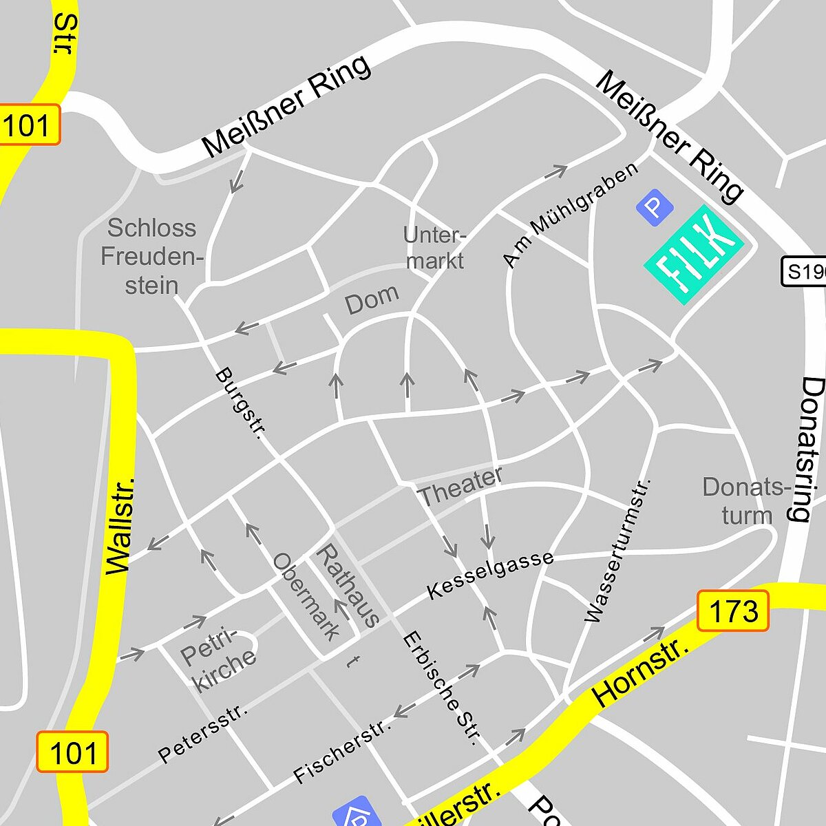 Anfahrts­hinweise zum FILK - FILK Freiberg Institute gGmbH